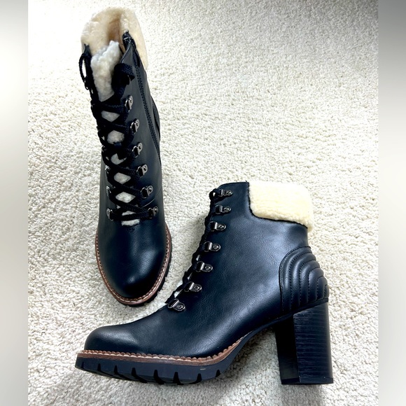 Limelight | Shoes | Limelight Robyn Black Lug 3 Boots 8s 90s Fashion ...